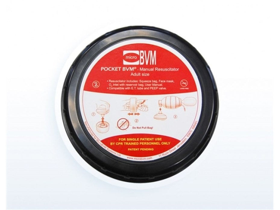 Micro Pocket BVM (Bag Mask) – Oceania Medical New Zealand