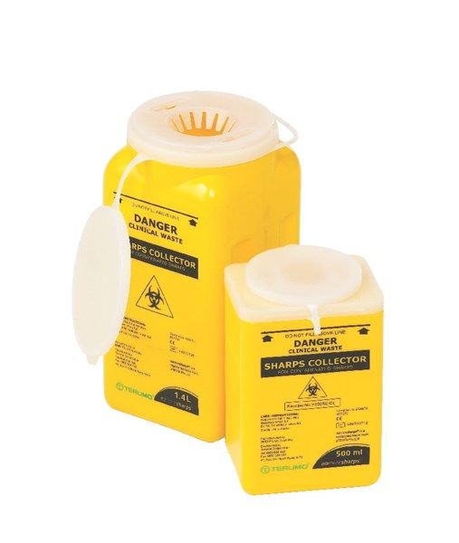 Sharps Container 1.4L – Oceania Medical New Zealand